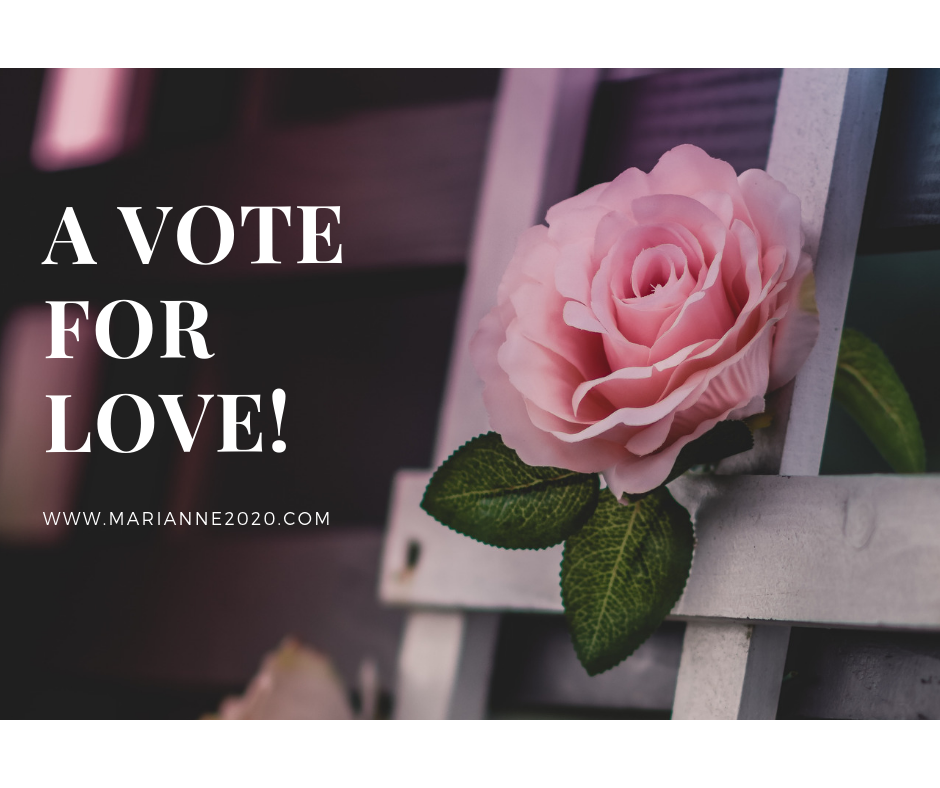 a vote for love! - Awakening Into Wellness